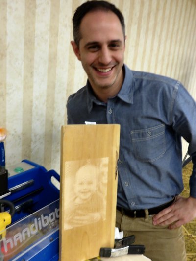 Nick and baby girl from Handibot – Top CNC Router Manufacturer ...