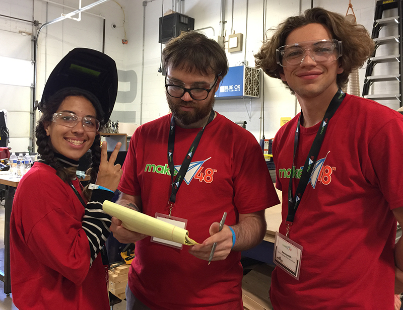 Make48_RedTeamTrio – Top CNC Router Manufacturer | ShopBot Tools | Made in USA